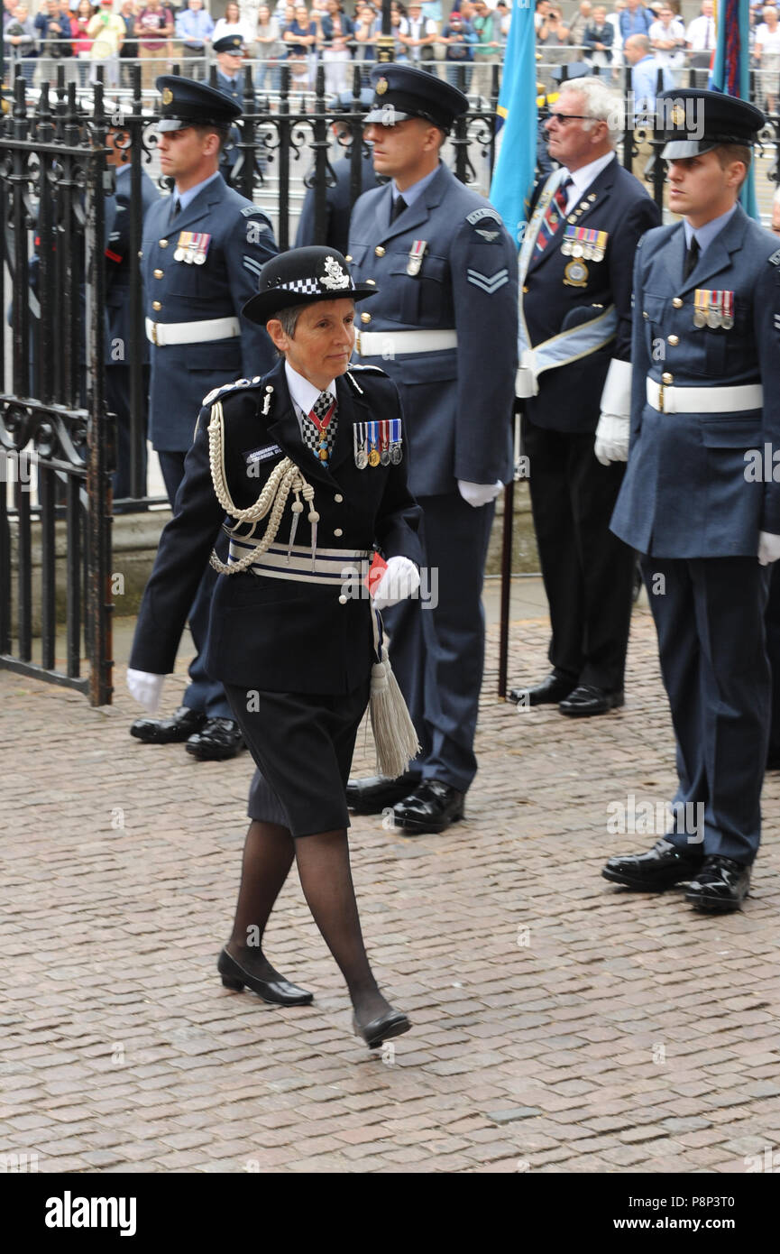 Commissioner Cressida Rose Dick CBE QPM at the RAF centenary ceremony ...