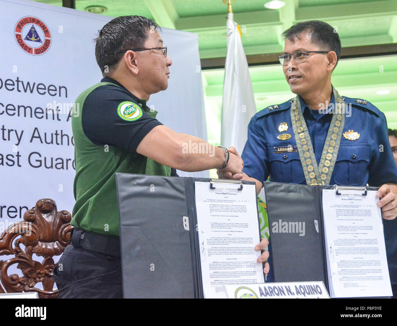 Quezon City, Philippines. 11th July, 2018. MOA SIGNING. The Philippine ...
