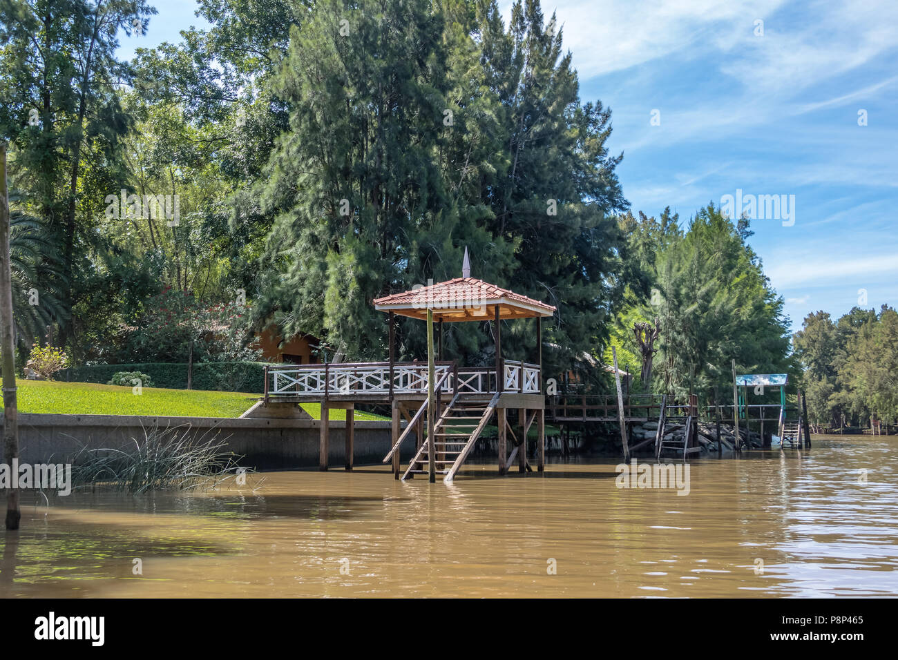 Tigre delta aerial view hi-res stock photography and images - Alamy