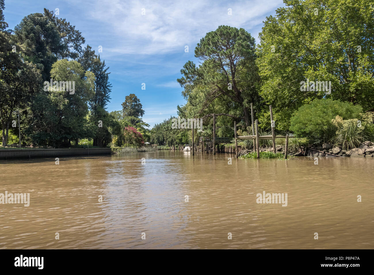 Tigre delta aerial view hi-res stock photography and images - Alamy
