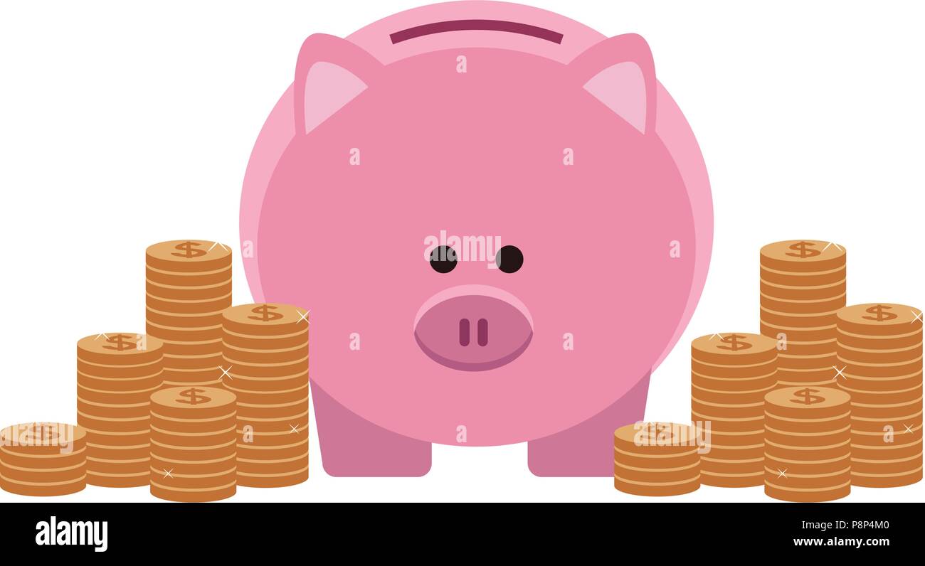 Money and savings Stock Vector Image & Art - Alamy