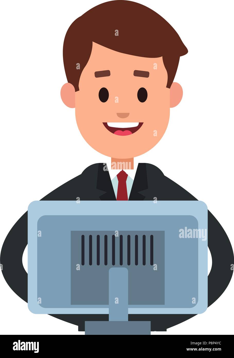 Working society Stock Vector Images - Alamy