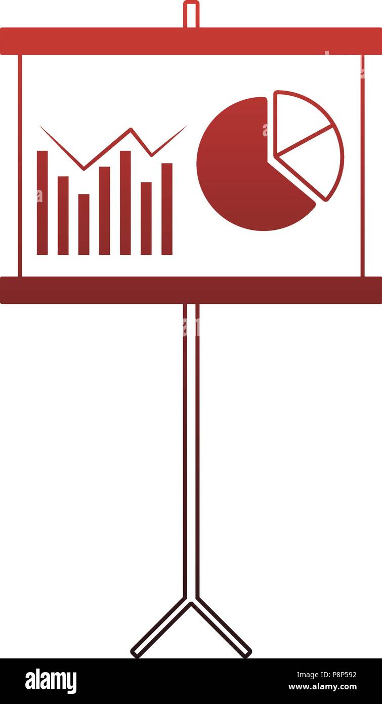 Statistics on whiteboard red lines Stock Vector Image & Art - Alamy