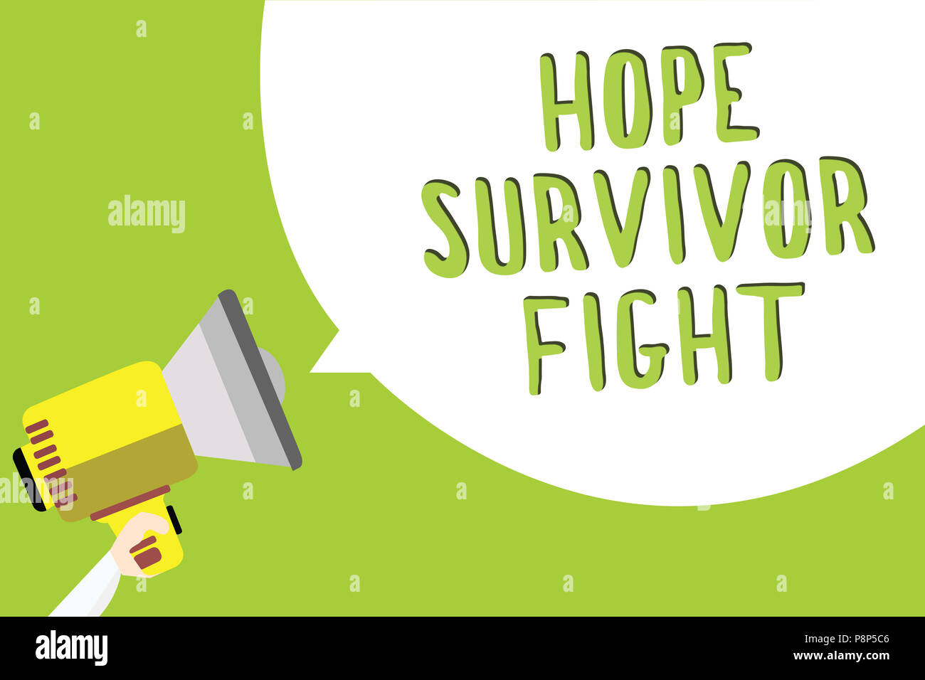 Text sign showing Hope Survivor Fight. Conceptual photo stand against ... Text sign showing Hope Survivor Fight. Conceptual photo stand against ...