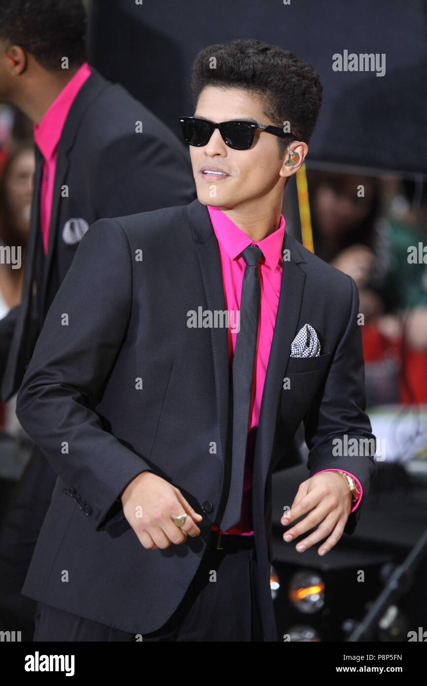 Bruno Mars on NBC today show 6-24-2011 Photo By John Barrett/PHOTOlink ...