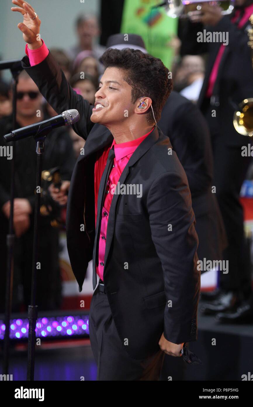 Bruno Mars on NBC today show 6-24-2011 Photo By John Barrett/PHOTOlink ...