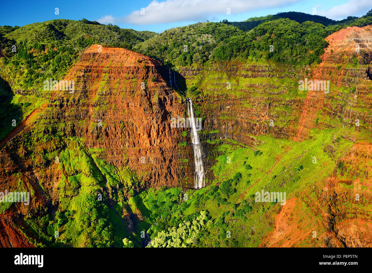 Stunning view into Waimea Canyon, Kauai, Hawaii Stock Photo - Alamy