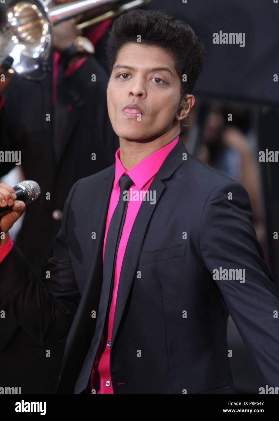 Bruno Mars on NBC today show 6-24-2011 Photo By John Barrett/PHOTOlink ...
