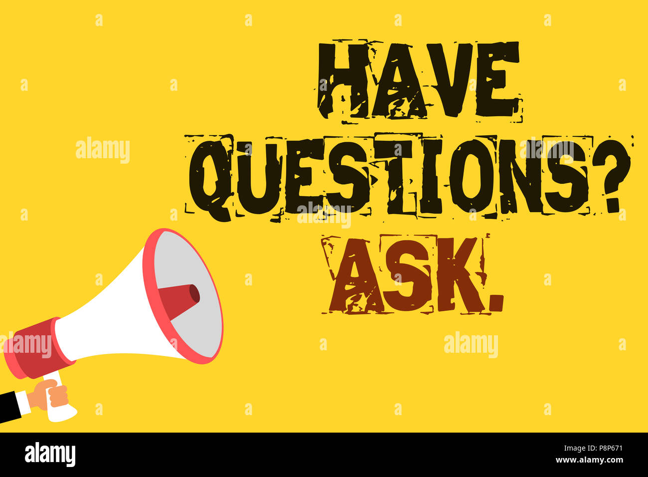 Handwriting text writing Have Questions question Ask.. Concept meaning ...