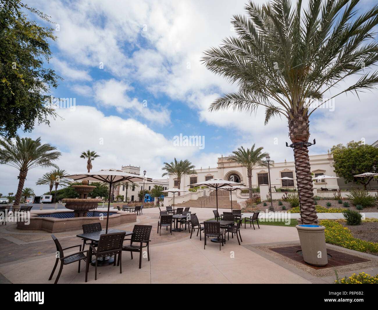 San Diego, JUN 27: Beautiful Copley Library building of University of ...