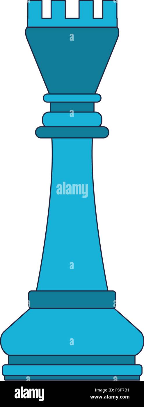 Chess game piece pop colors Stock Vector Image & Art - Alamy