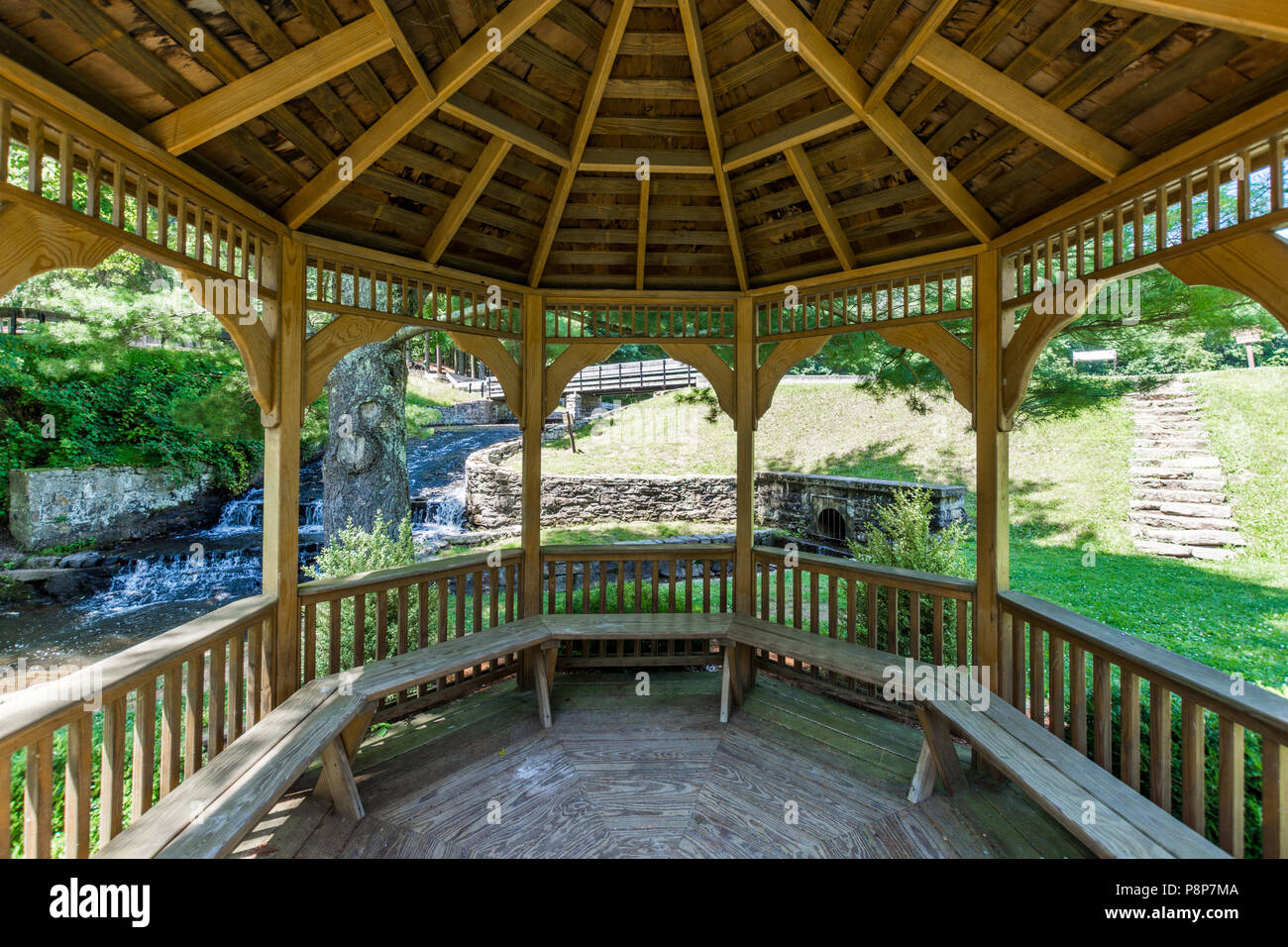 Landscape of the Swimming and Fishing Area in Colonel Denning State ...