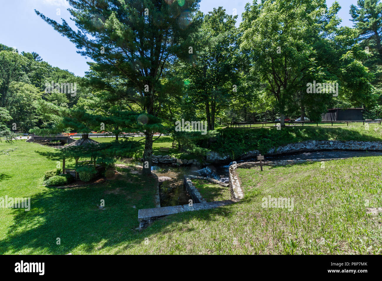 Landscape of the Swimming and Fishing Area in Colonel Denning State ...