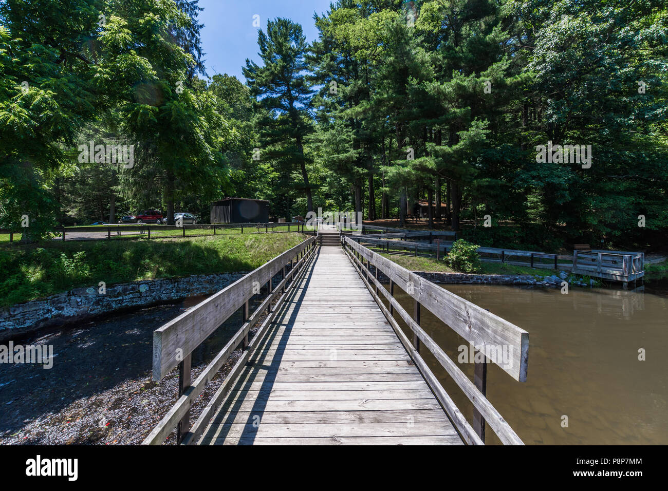 Landscape of the Swimming and Fishing Area in Colonel Denning State ...