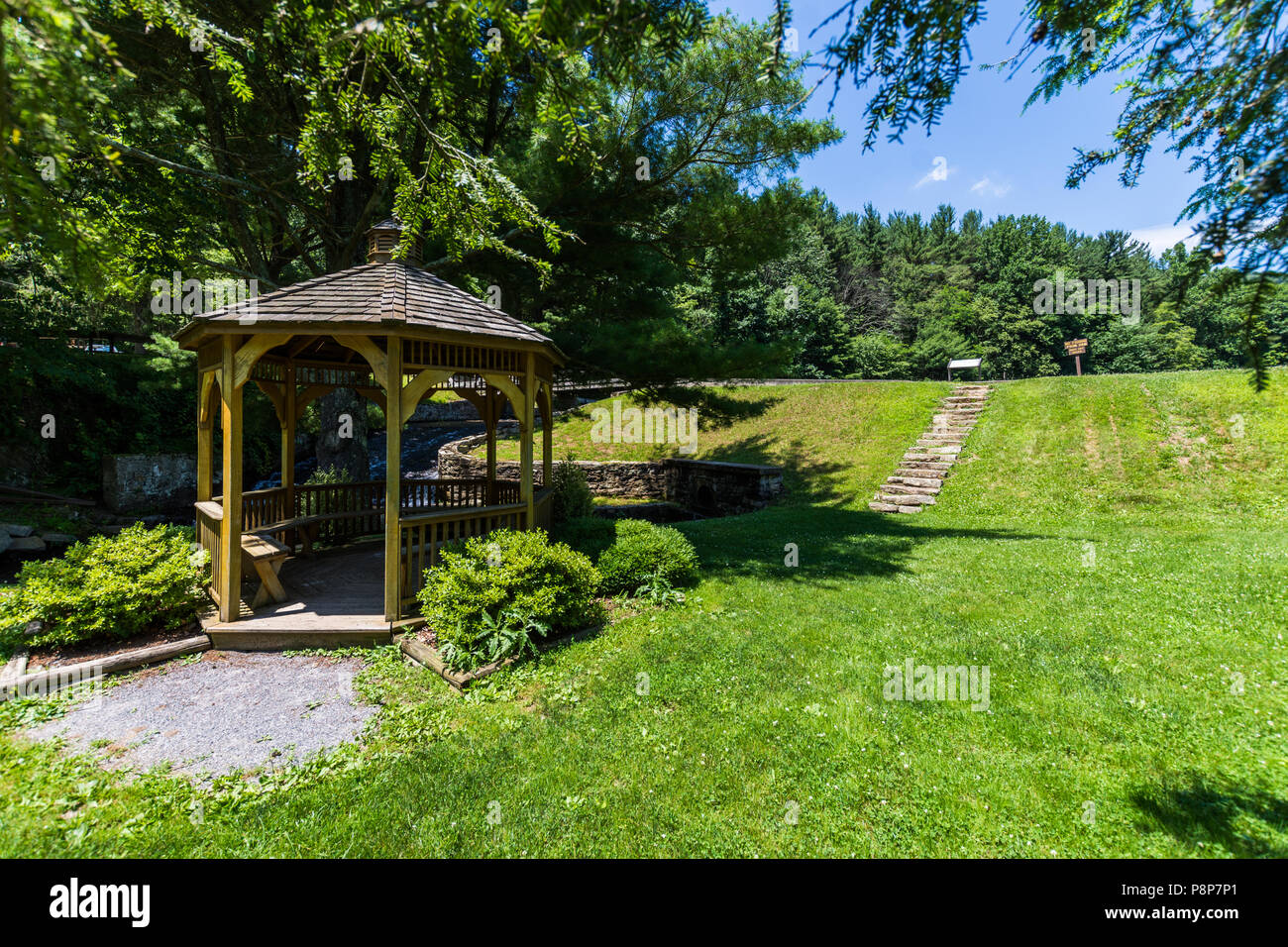 Landscape of the Swimming and Fishing Area in Colonel Denning State ...