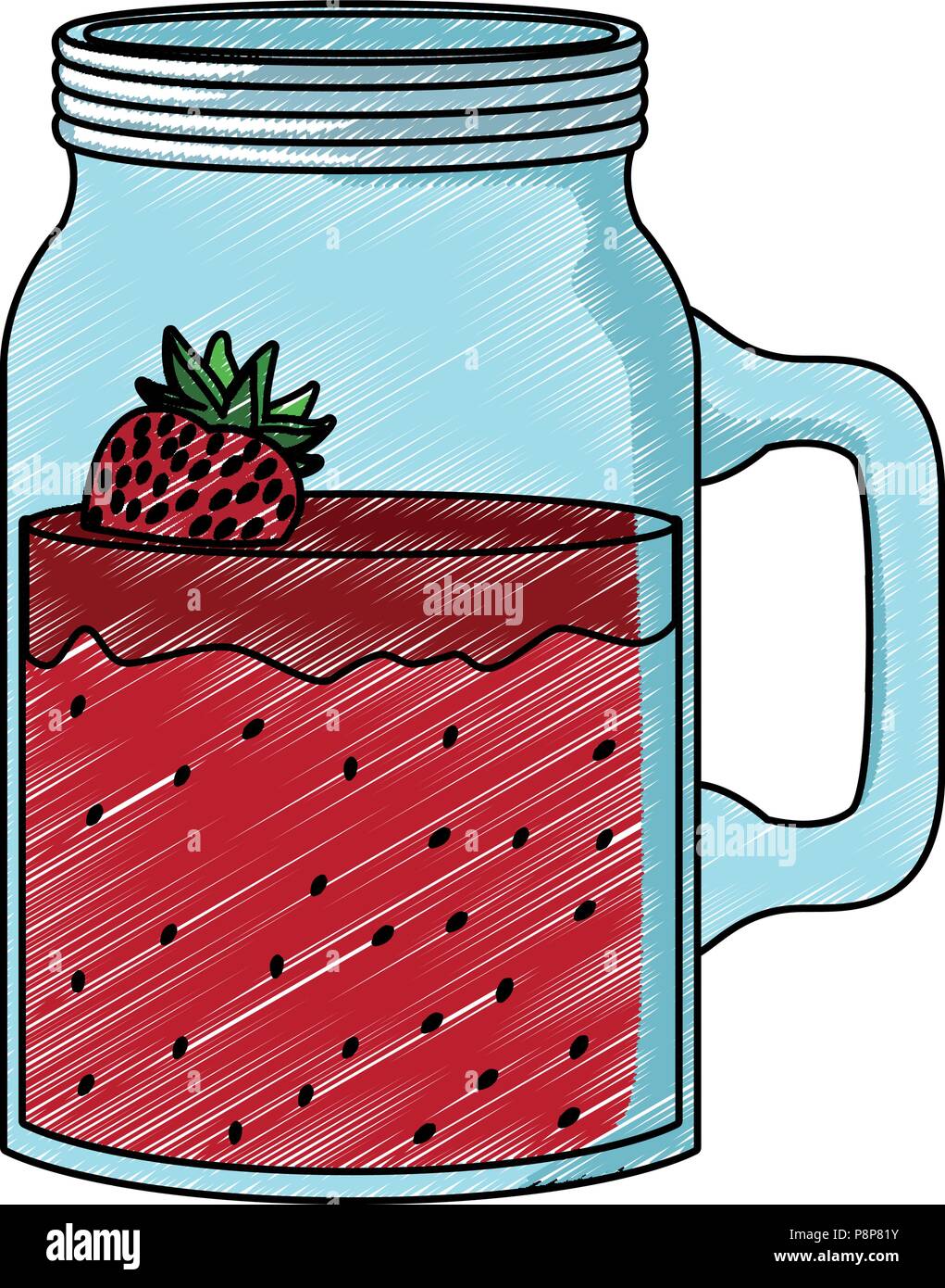 Mason jar Stock Vector Images - Alamy