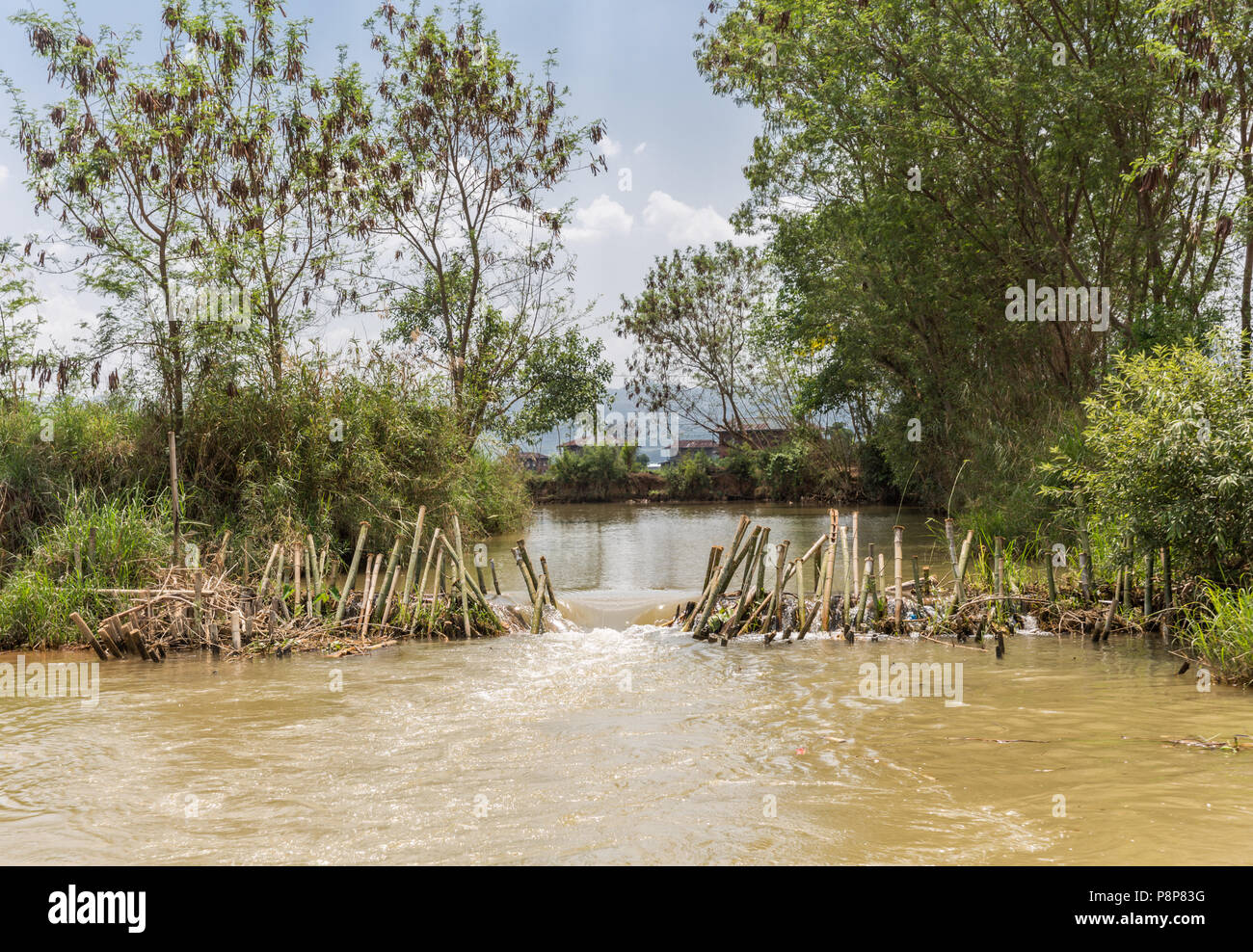 Old timber dam hi-res stock photography and images - Alamy