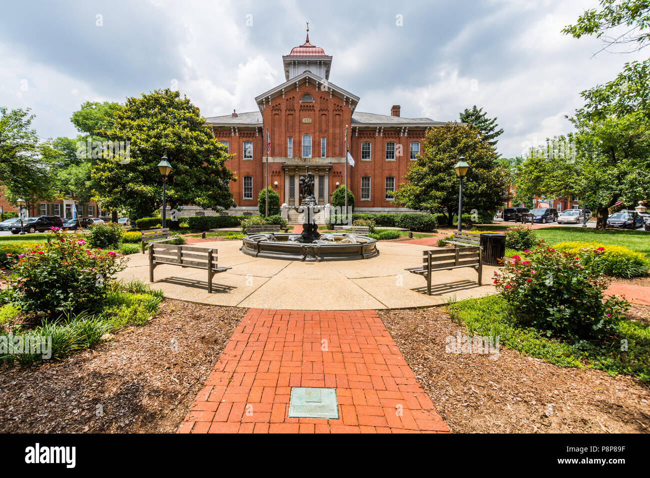 Unique City Hall building in Historic Downtown, Frederick, Maryland ...