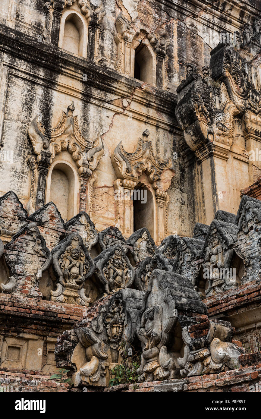 Lay Htat Gyi ruins, Hanthawaddy, Myanmar (Burma Stock Photo - Alamy