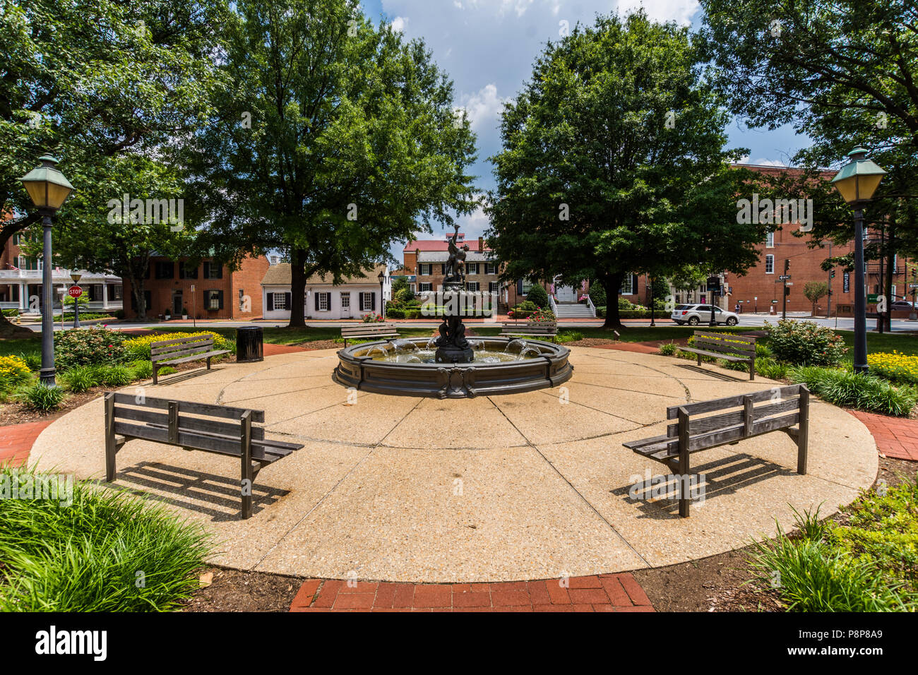 Unique City Hall building in Historic Downtown, Frederick, Maryland ...