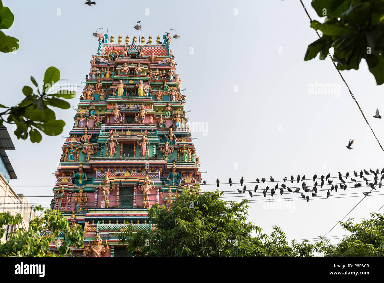 Sri Krishna Hindu Temple, Mandalay, Myanmar (Burma Stock Photo - Alamy