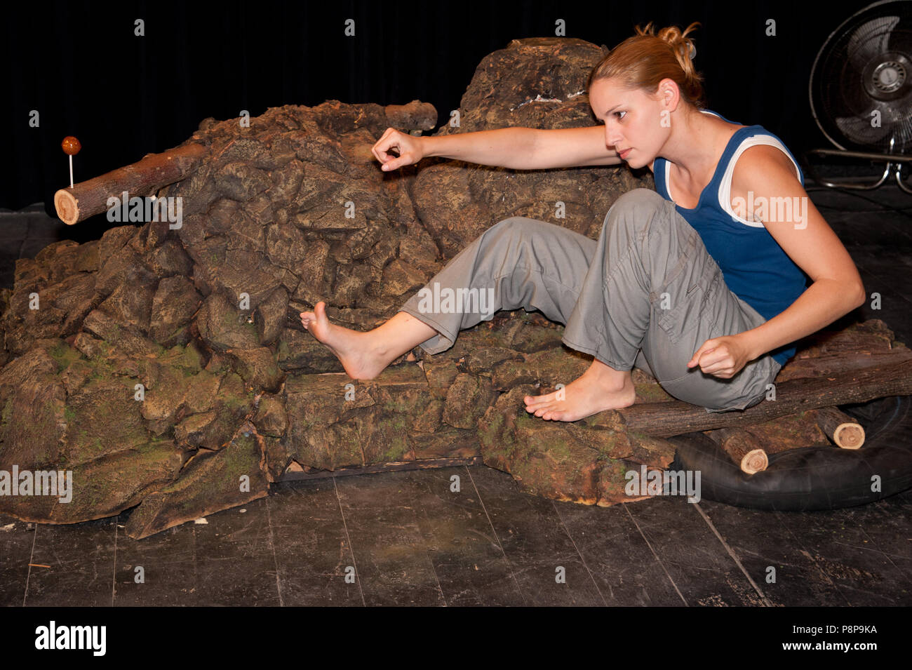 lady actor in theater, "änd Dan Stock Photo - Alamy