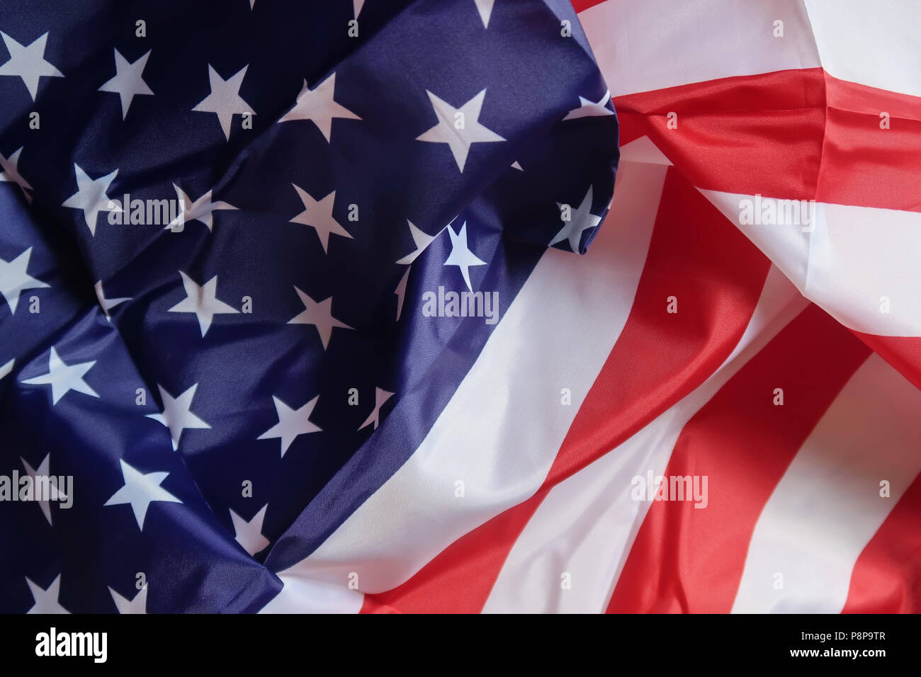 Crumpled wrinkled flag united america hi-res stock photography and ...