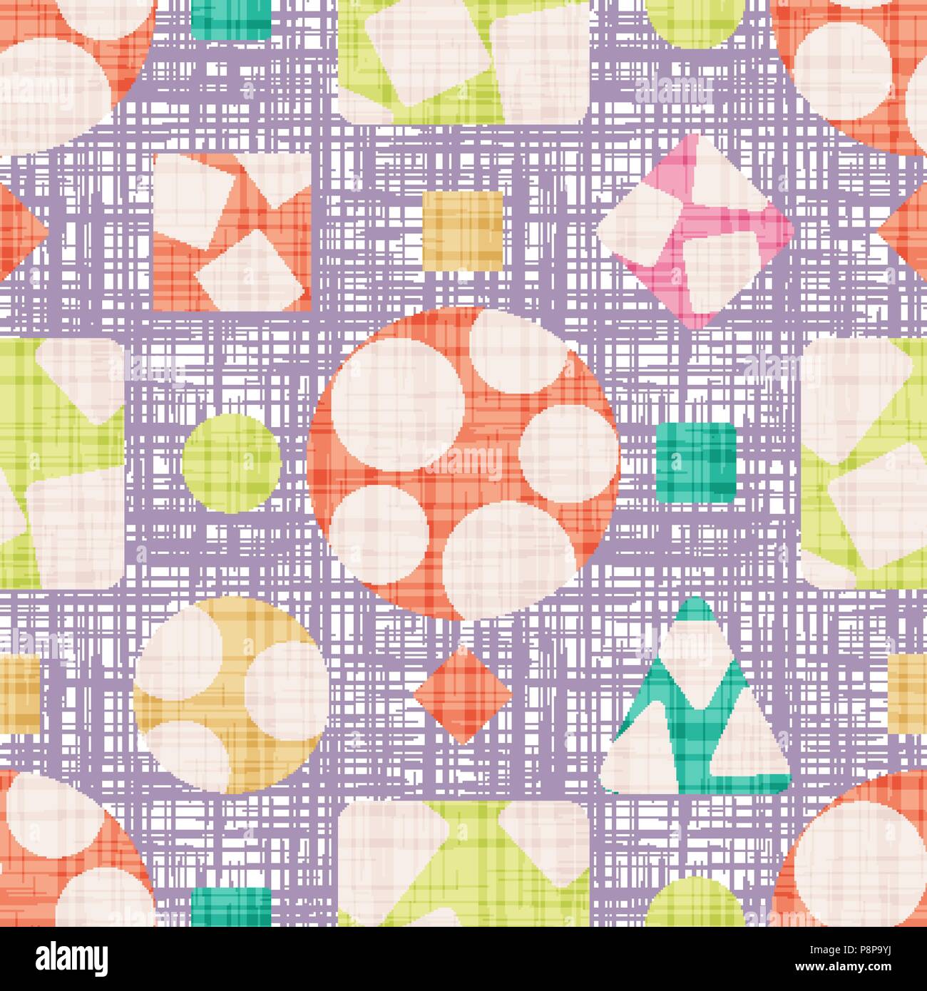 Design fabric with geometric shapes Stock Vector Image & Art - Alamy