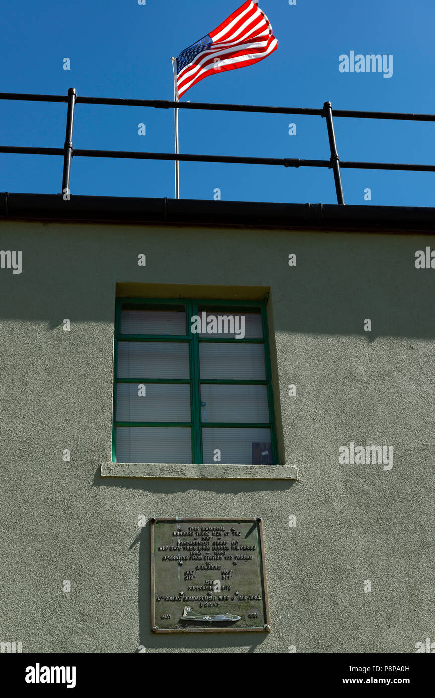 Second World War airfield control tower museum, which was restored in ...