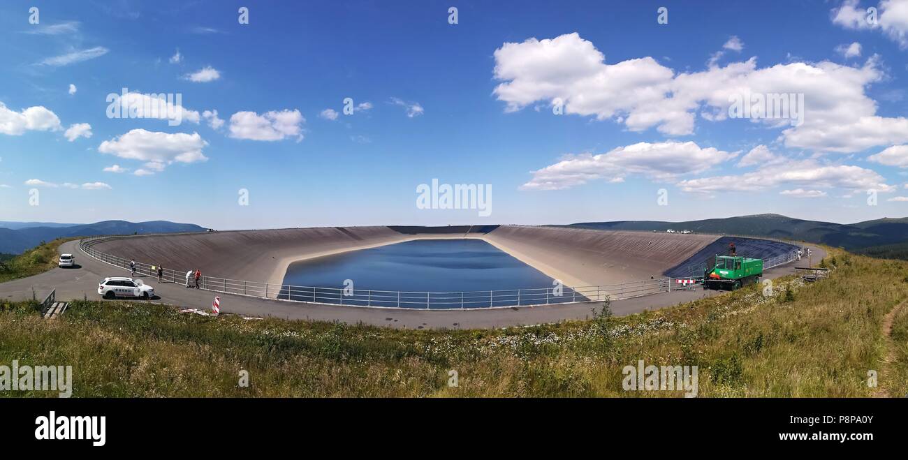Dlouhe strane hydro power plant, pumped storage plant Stock Photo - Alamy