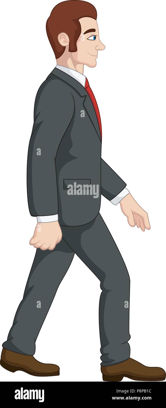 Successful businessman office gesture Stock Vector Images - Alamy