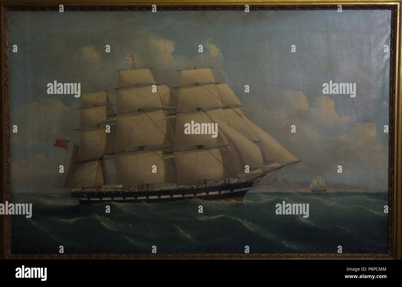 A Blackwall frigate off the Cape RMG RP6232 Stock Photo - Alamy