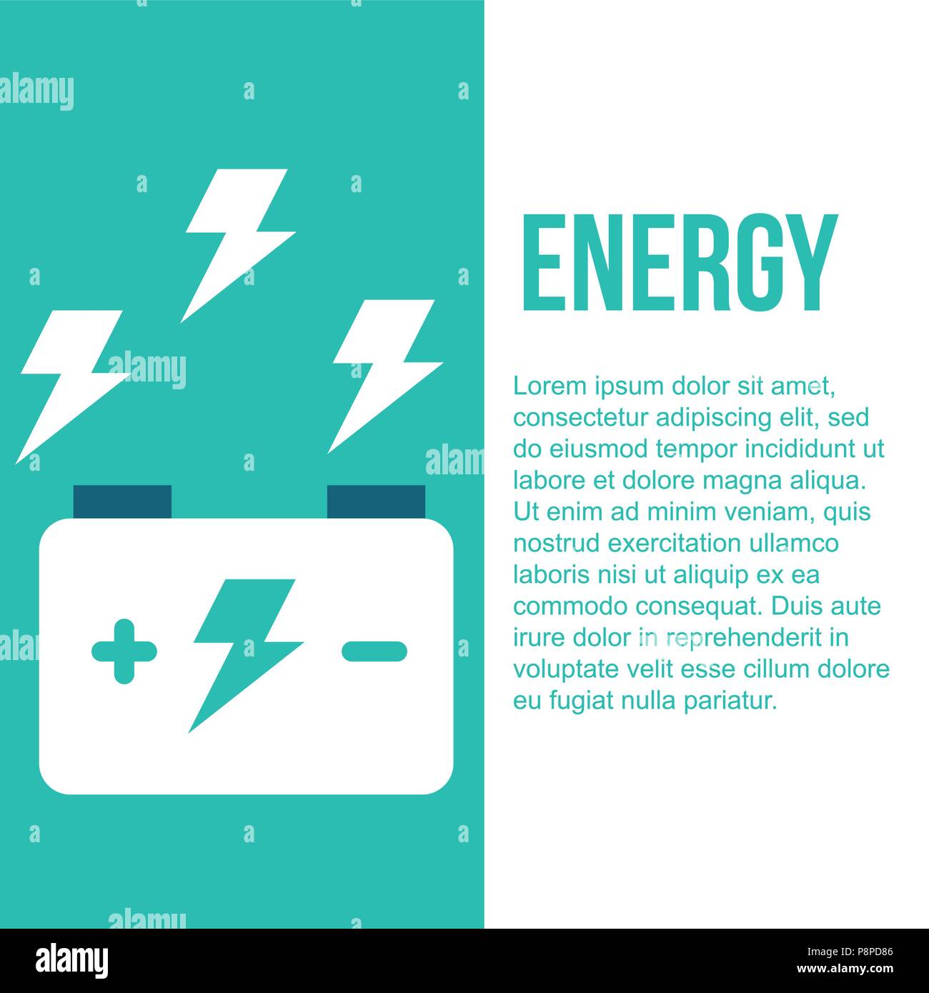 accumulator battery energy power and electricity vector illustration ...
