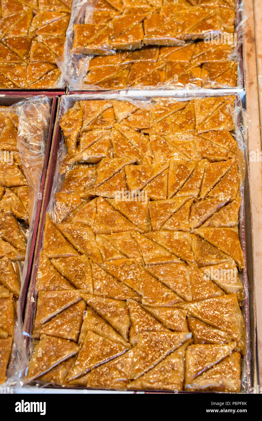 Turkish style fruit dried pulp as snack food Stock Photo - Alamy