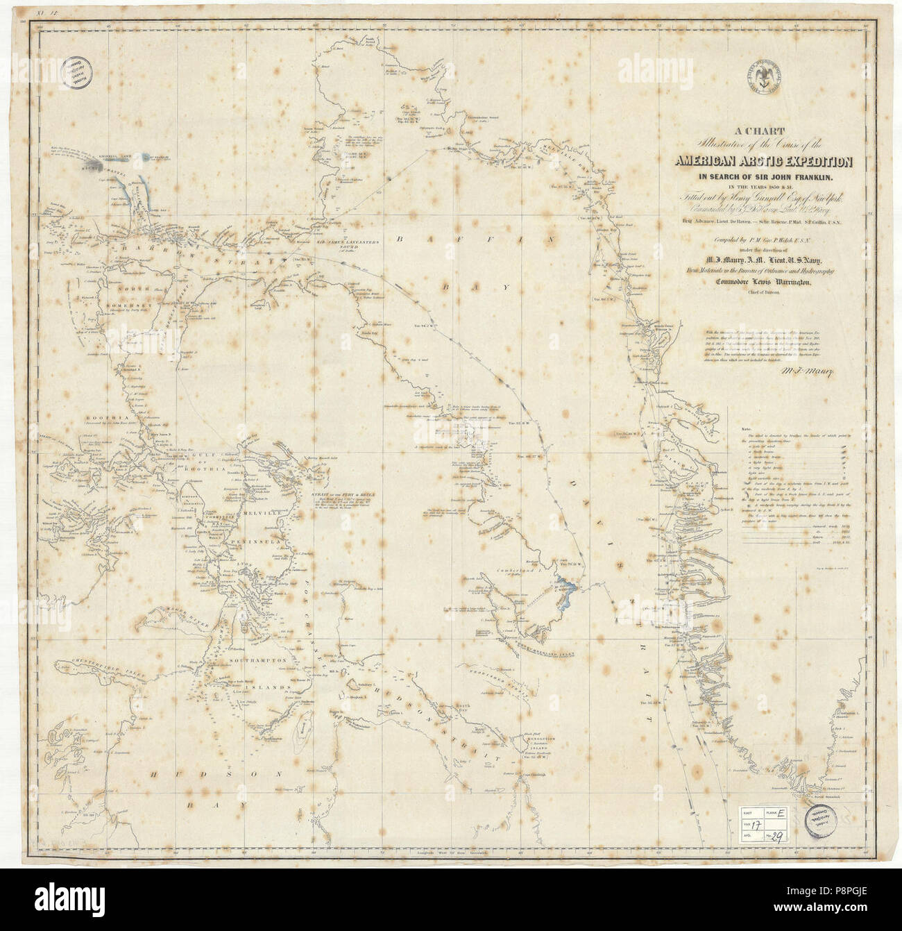 1850 franklin search expedition hi-res stock photography and images - Alamy