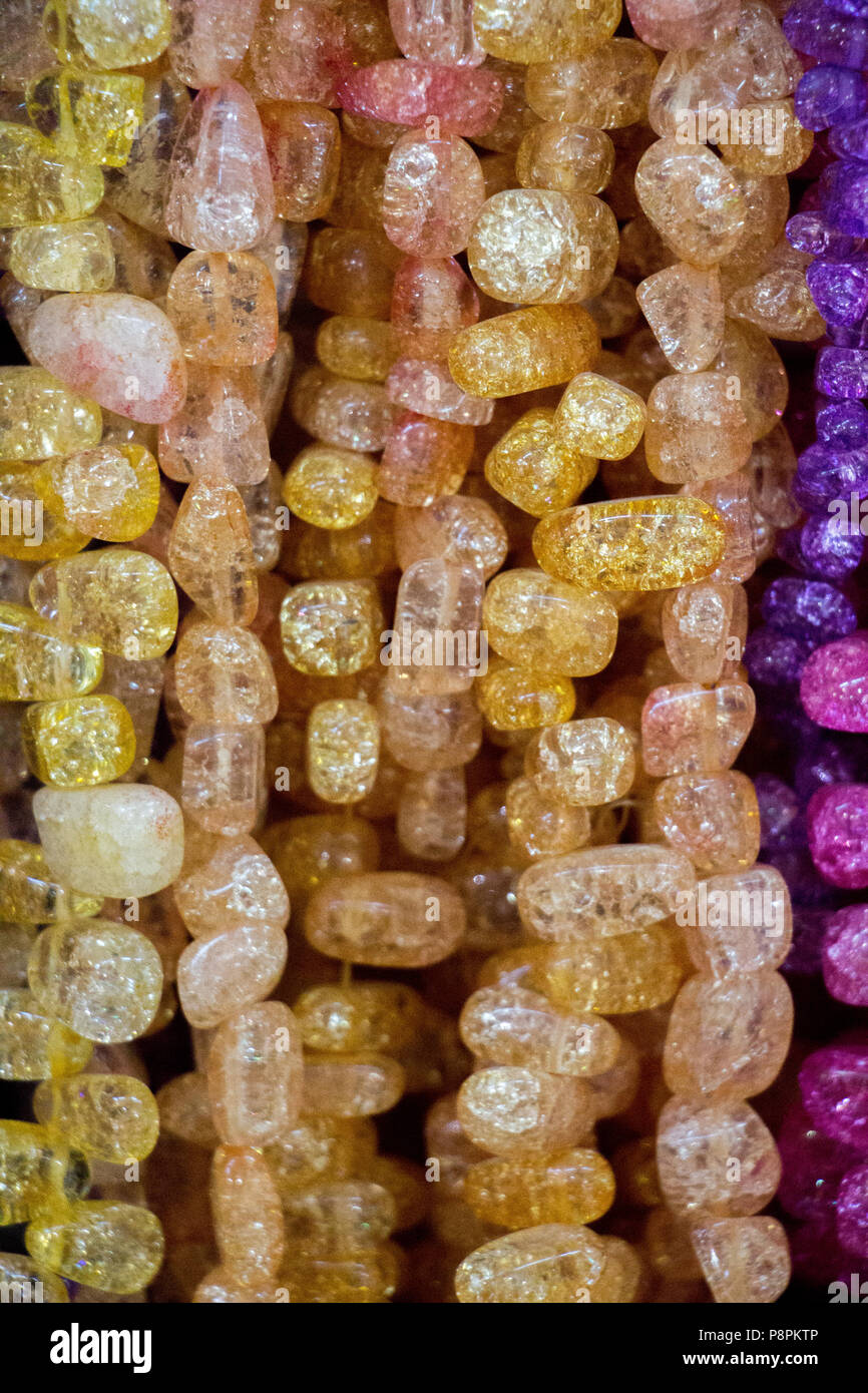 Colorful beads of various color Stock Photo - Alamy