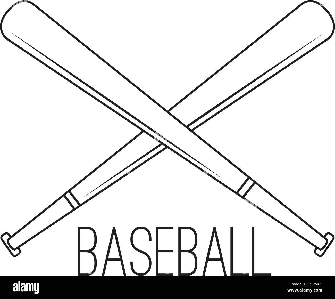 Abstract baseball label Stock Vector Image & Art - Alamy