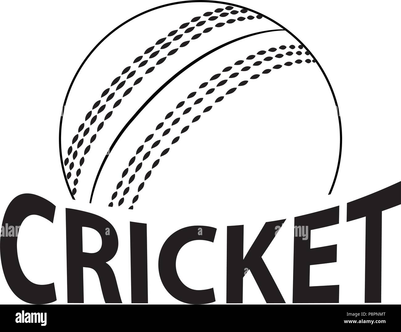 Abstract Cricket Label Stock Vector Image & Art - Alamy