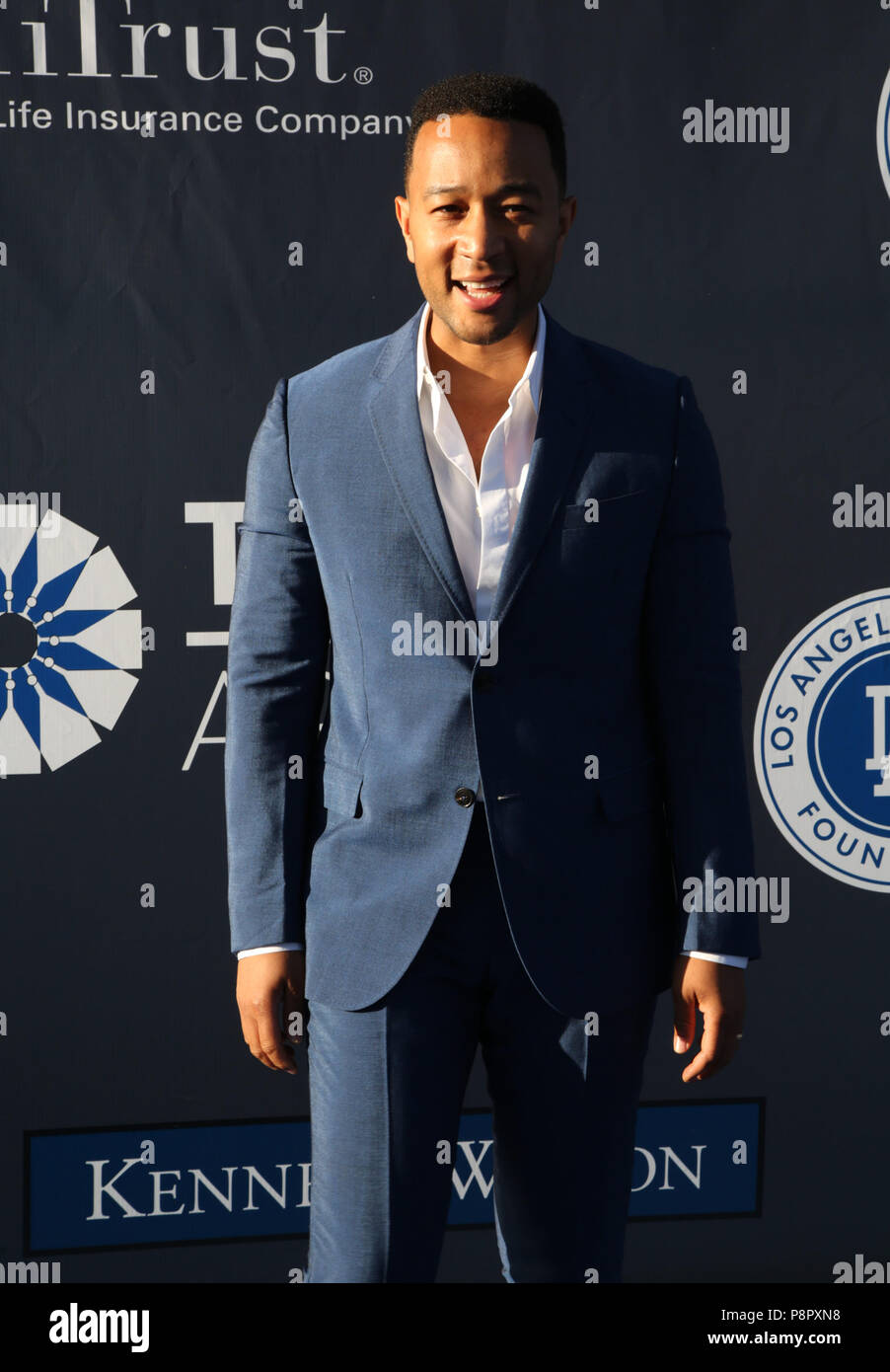 Celebrities attend the 4th Annual Los Angeles Dodgers Foundation Blue ...