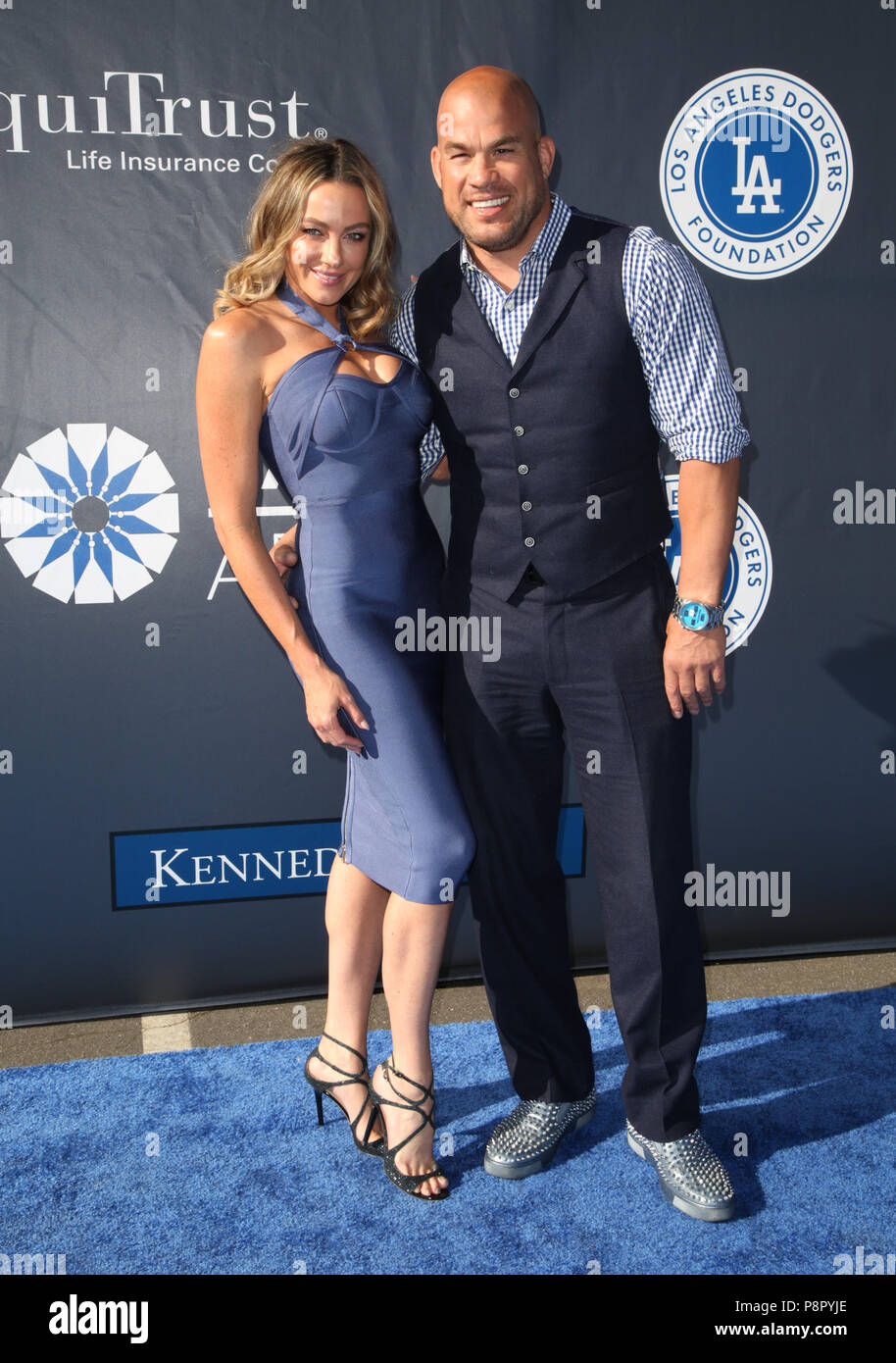 Celebrities attend the 4th Annual Los Angeles Dodgers Foundation Blue ...