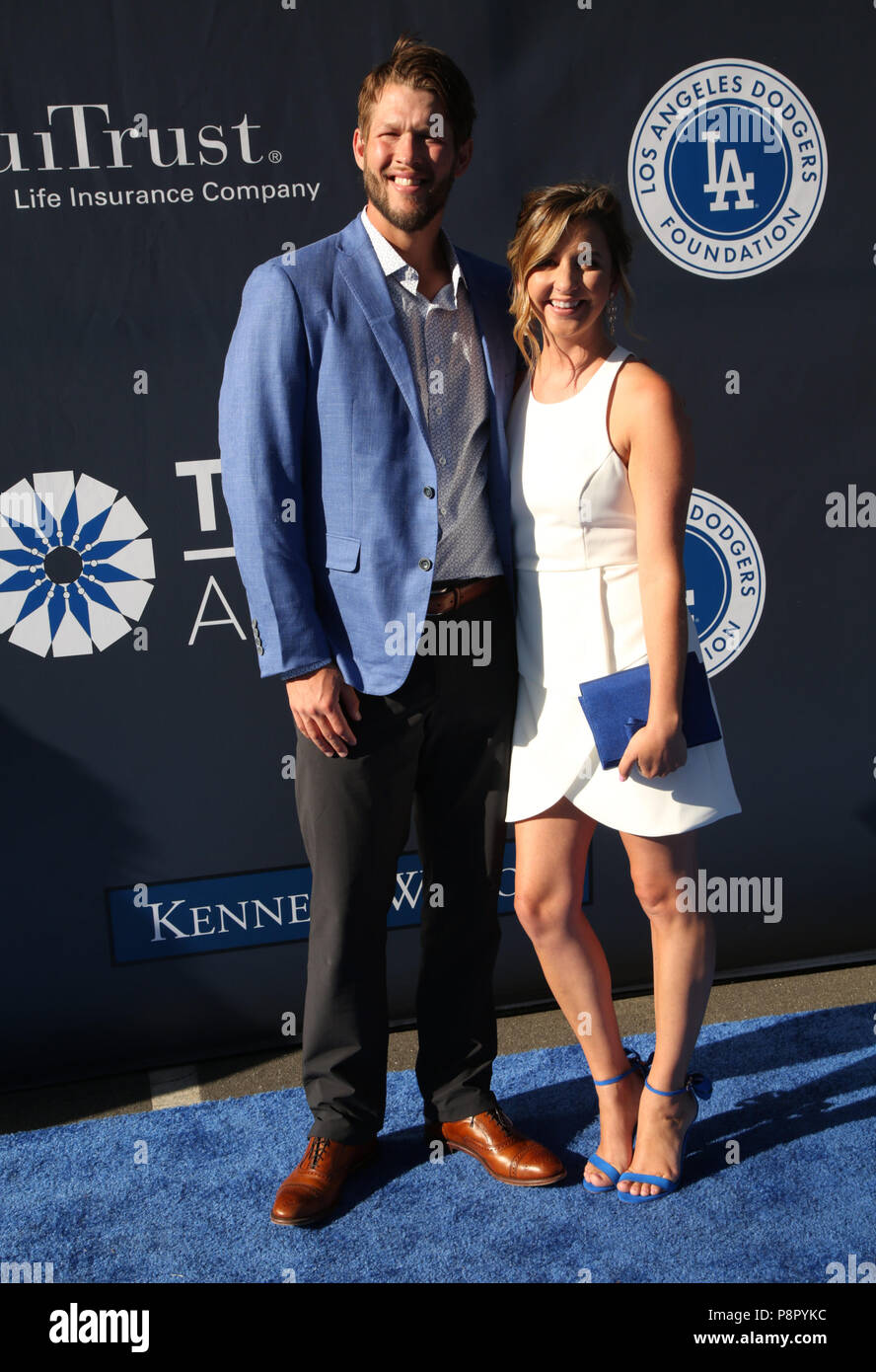Celebrities attend the 4th Annual Los Angeles Dodgers Foundation Blue ...