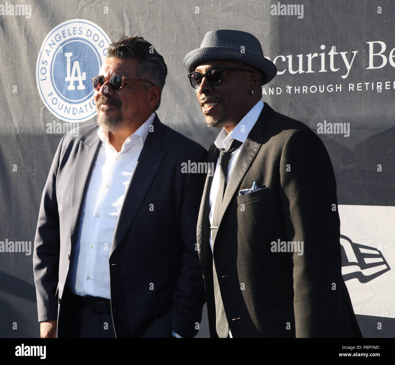 Celebrities attend the 4th Annual Los Angeles Dodgers Foundation Blue ...