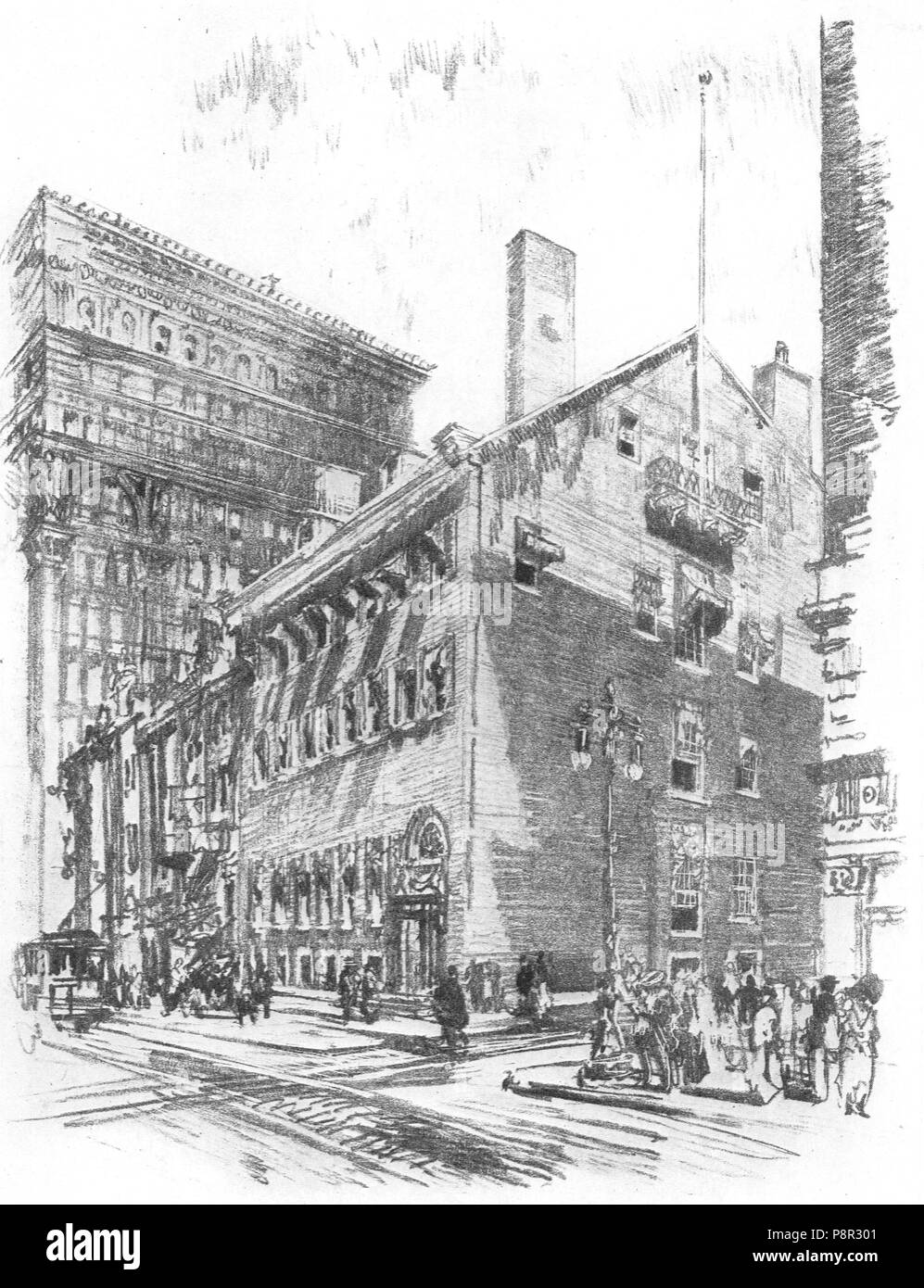 Philadelphia streetscape hi-res stock photography and images - Alamy