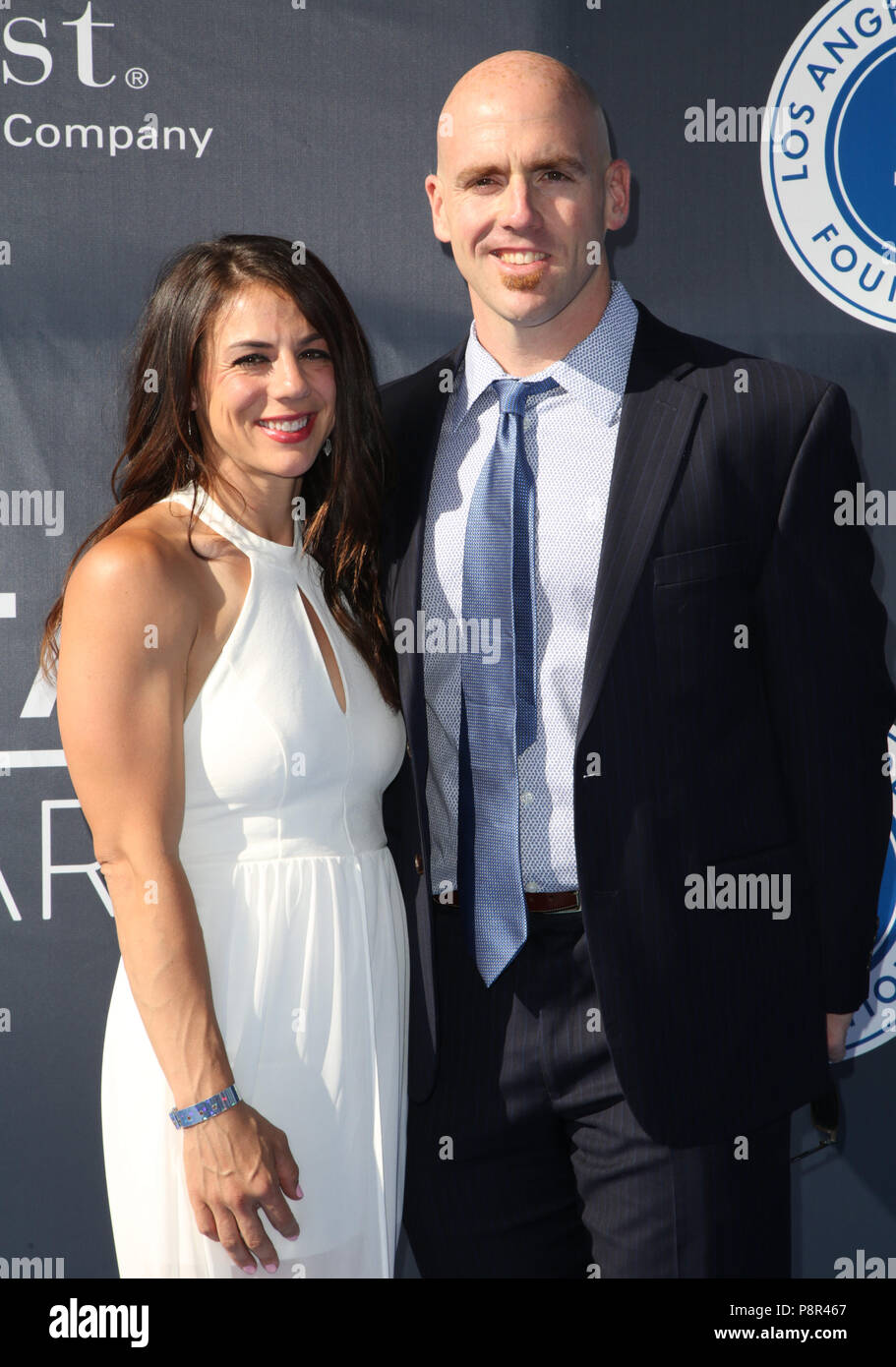 Celebrities attend the 4th Annual Los Angeles Dodgers Foundation Blue Diamond Gala at Dodger ...