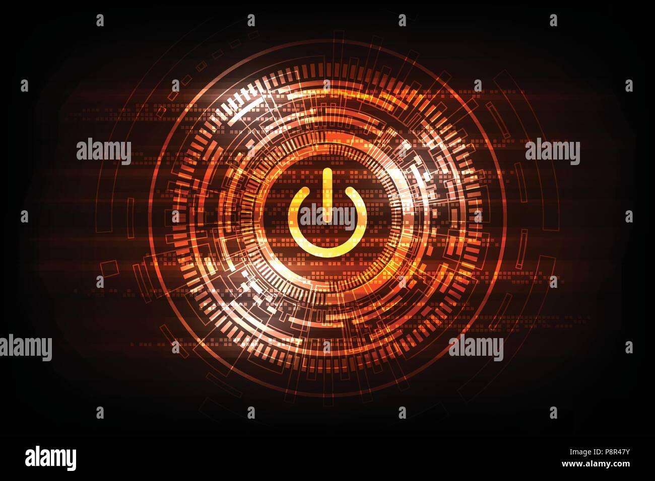 Vector technology switch design Stock Vector Image & Art - Alamy