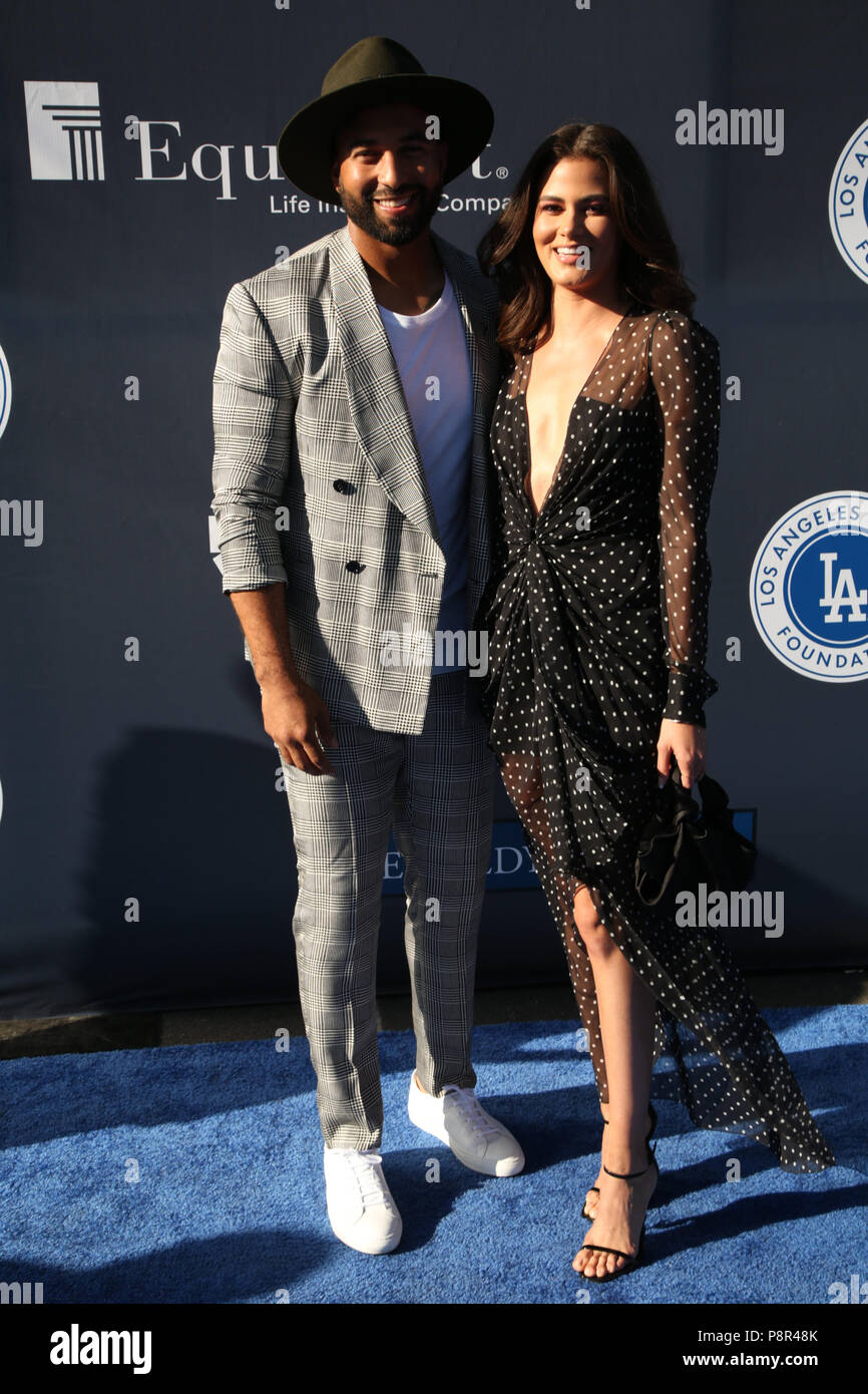 Celebrities attend the 4th Annual Los Angeles Dodgers Foundation Blue ...