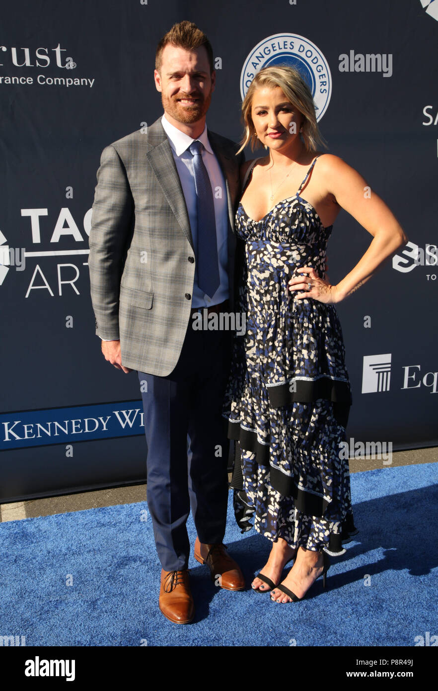 Celebrities attend the 4th Annual Los Angeles Dodgers Foundation Blue ...