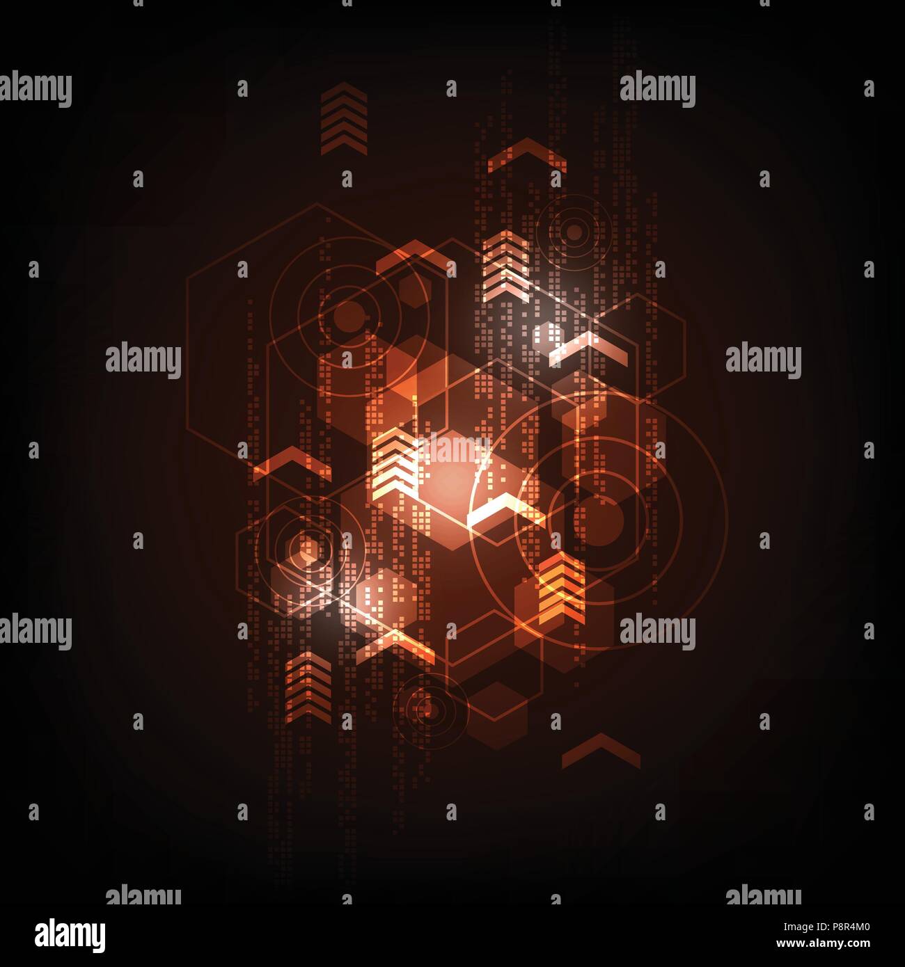 Technology communication science orange hi-res stock photography and ...