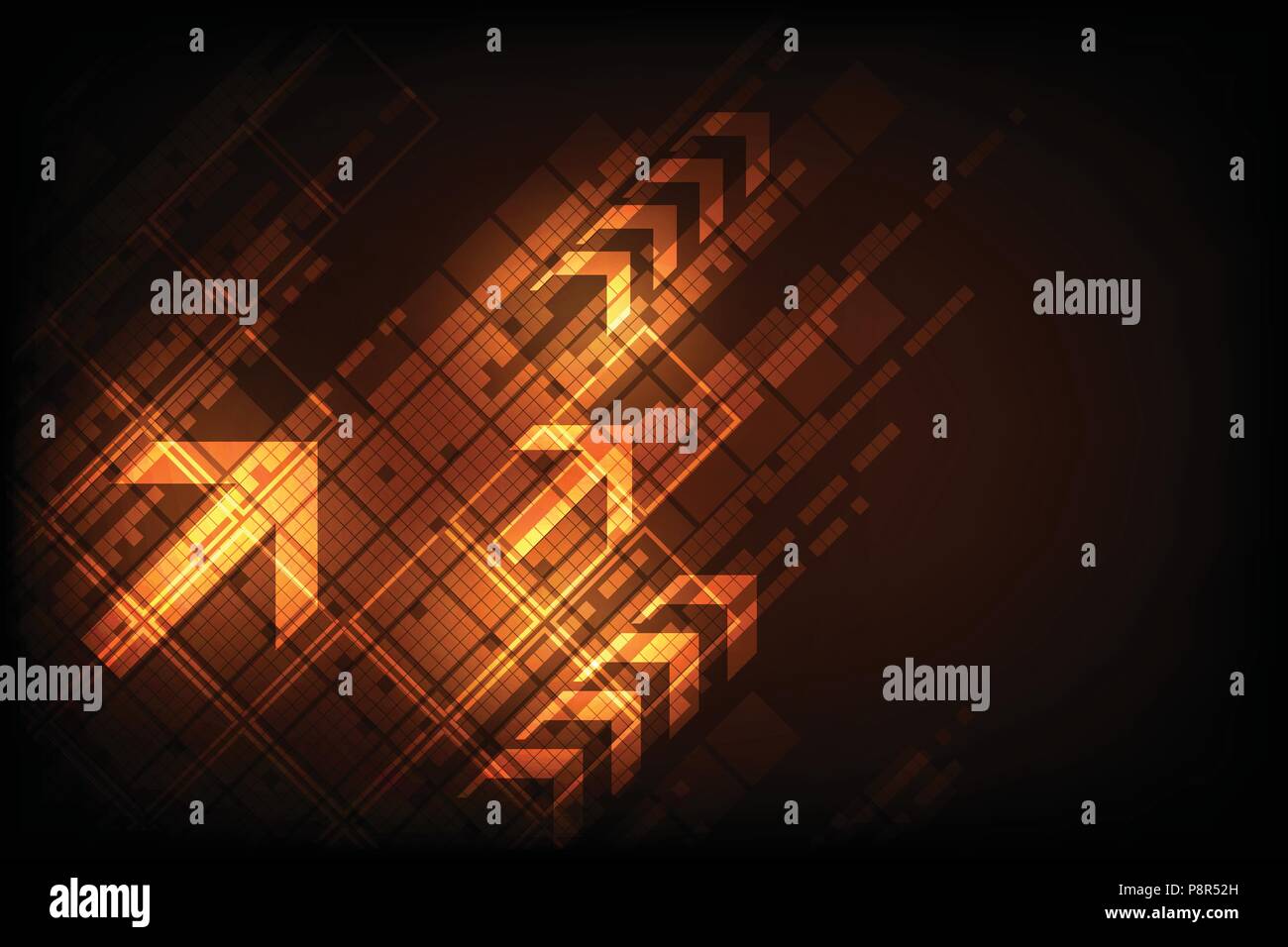 Vector abstract background technology digital design Stock Vector Image ...