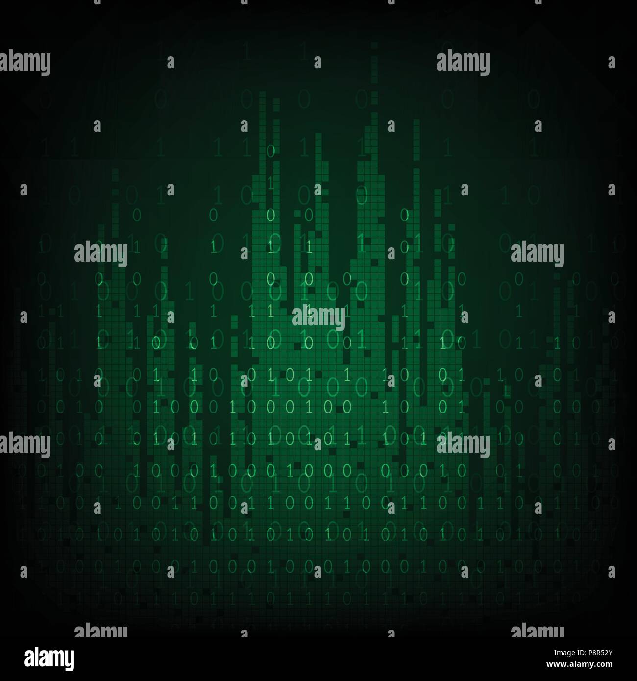 Vector abstract background technology digital design Stock Vector Image ...